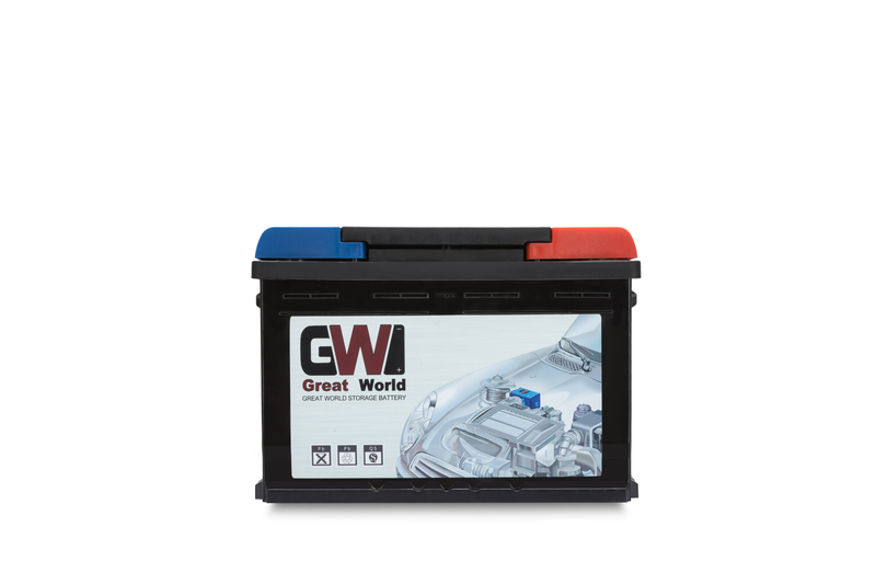 GW Brand Car Battery 12V 70Ah Dry Charged Batteries- Buy GW Product on ...